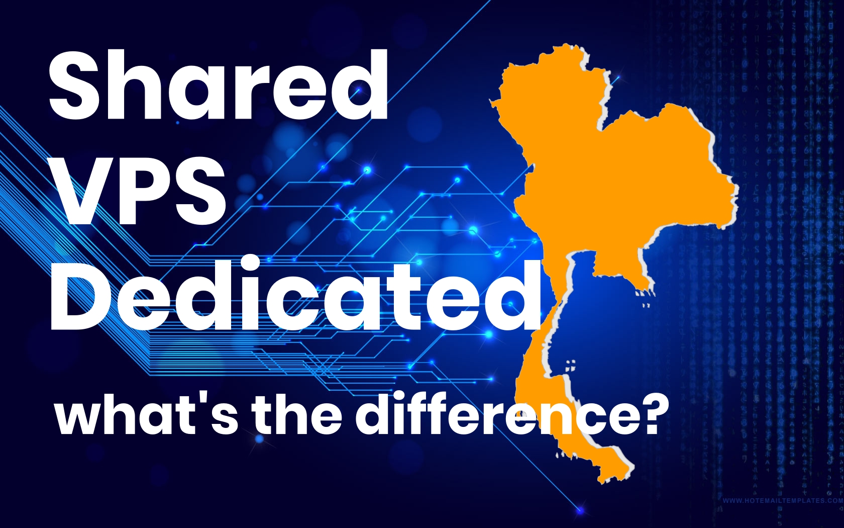 VPS Server และ Dedicated Server แตกต่างกันอย่างไร - VPS HiSpeed