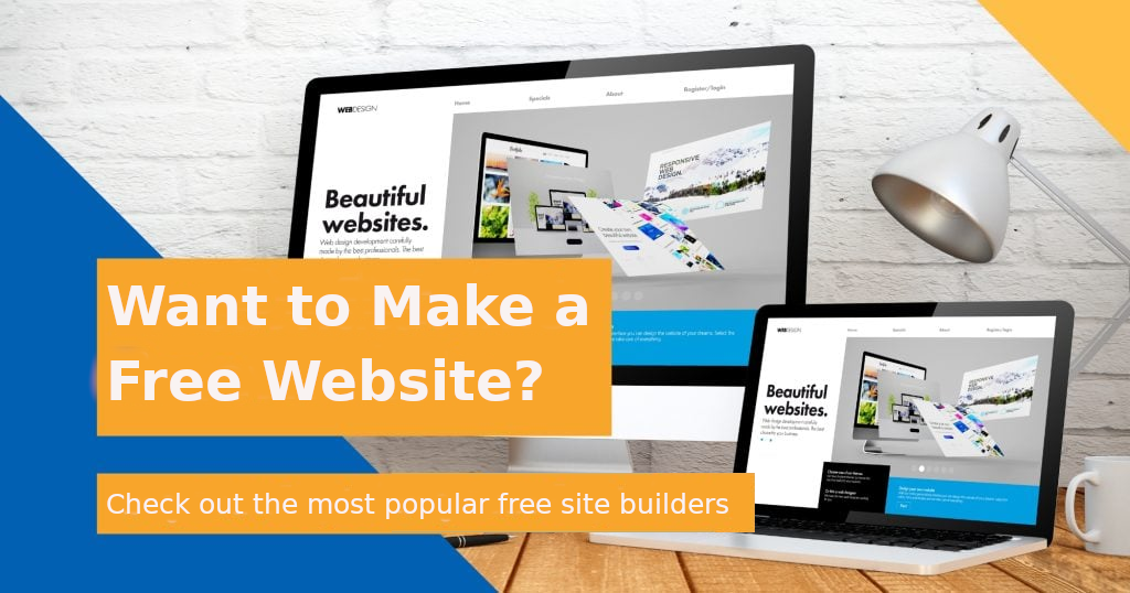Want to Build a Free Website? Check Out 14 Popular Website Builders ...