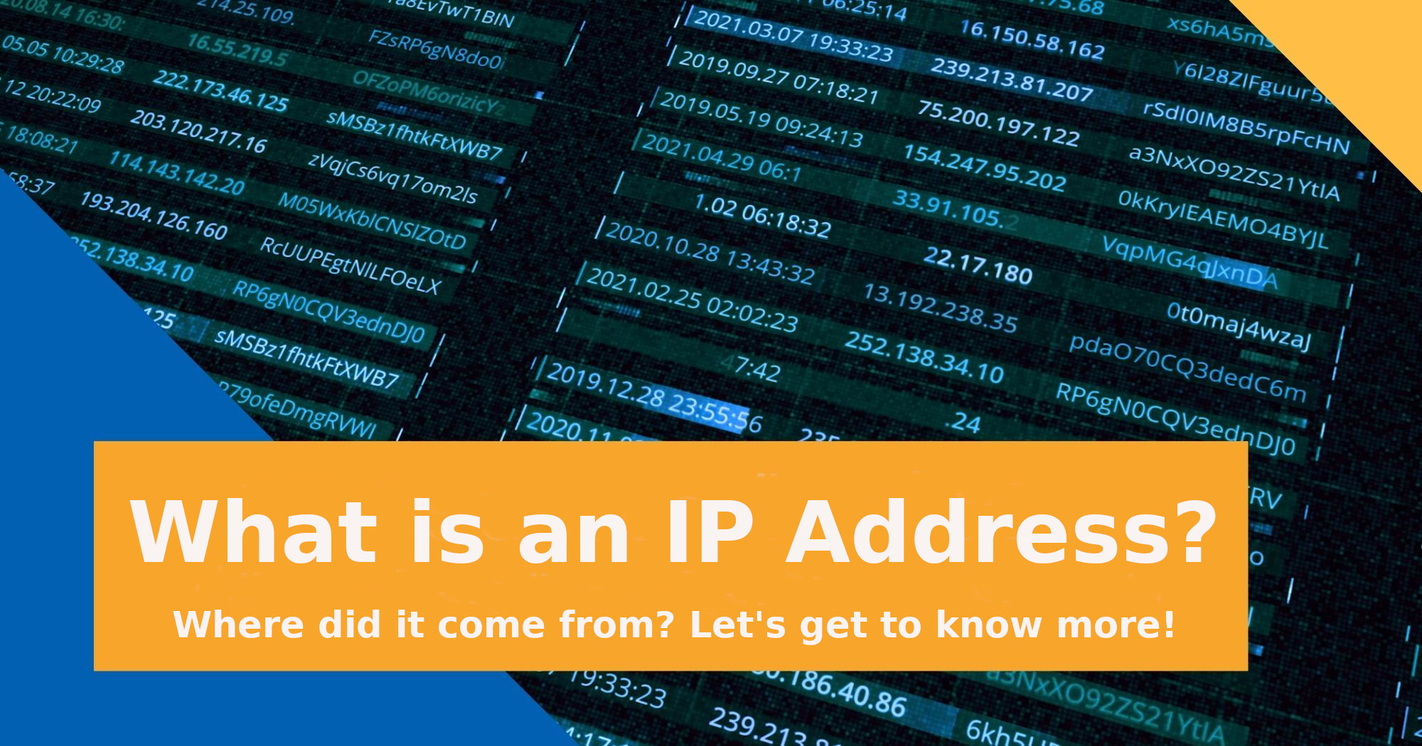 IP Address คืออะไร? ส่งมาจากไหน? รู้จักวิธีตรวจสอบเลขไอพี - VPS HiSpeed